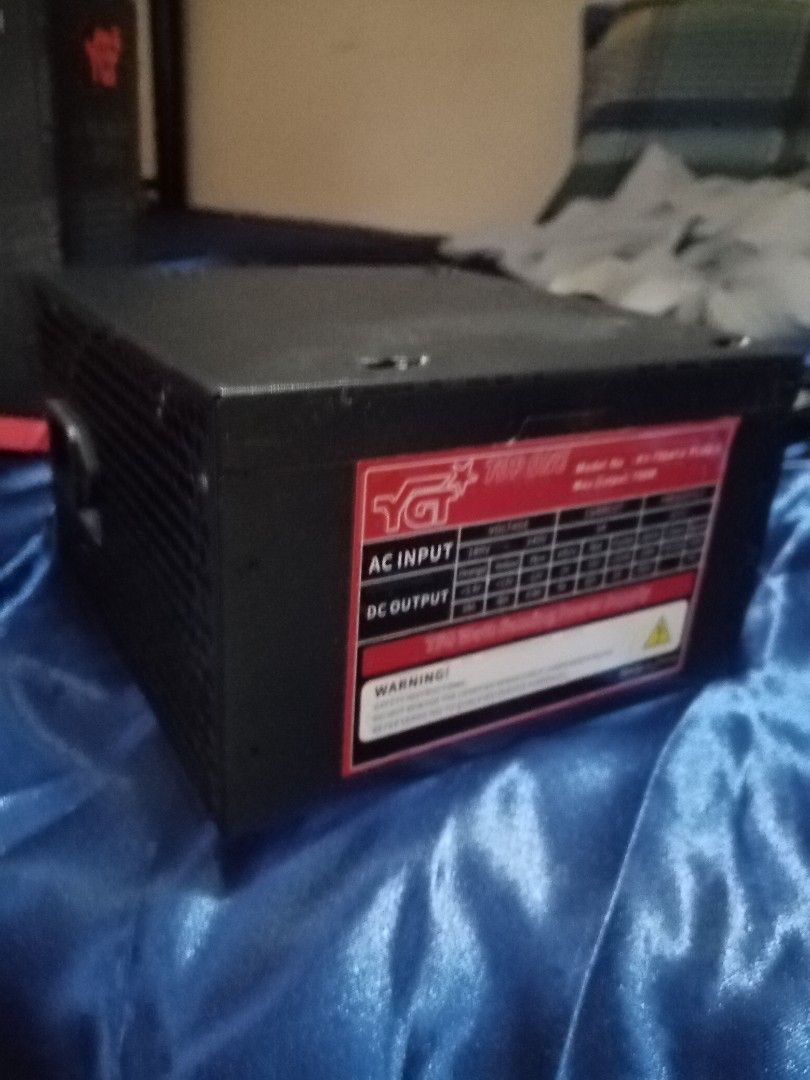 YGT Power Supply 750watts ATX, Computers & Tech, Parts & Accessories ...