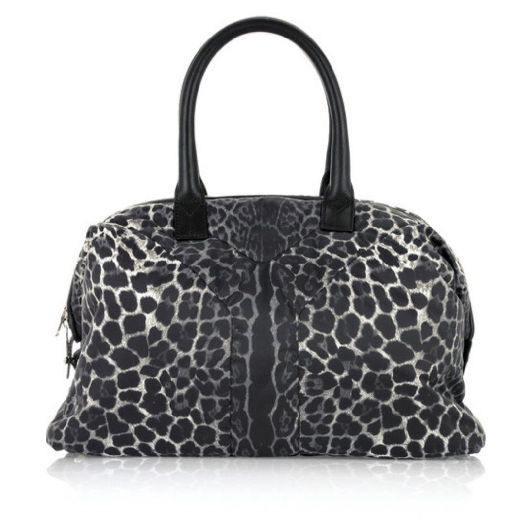 YSL Leopard Print Easy Bag, Women's Fashion, Bags & Wallets, Tote Bags ...