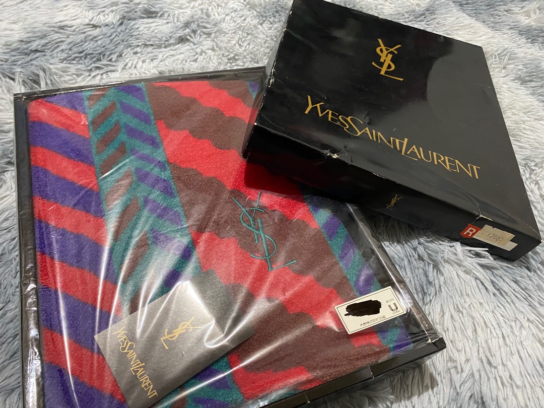 YSL Towel, Furniture & Home Living, Bedding & Towels on Carousell