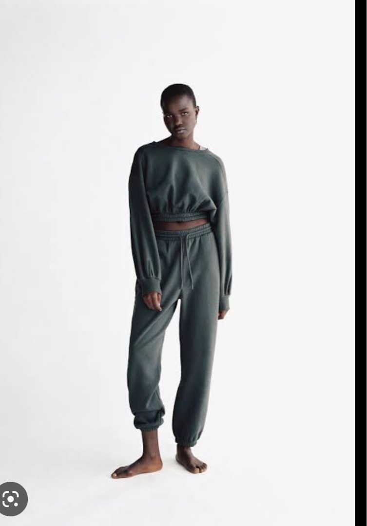 Zara training top&pant, Women's Fashion, Activewear on Carousell