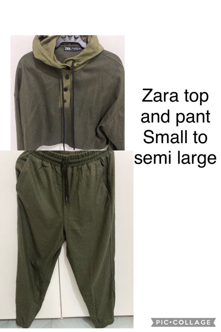 Zara training top&pant, Women's Fashion, Activewear on Carousell