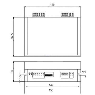 ZM-7205A Controller DC Brushless Motor Driver with Handheld Intelligent ...