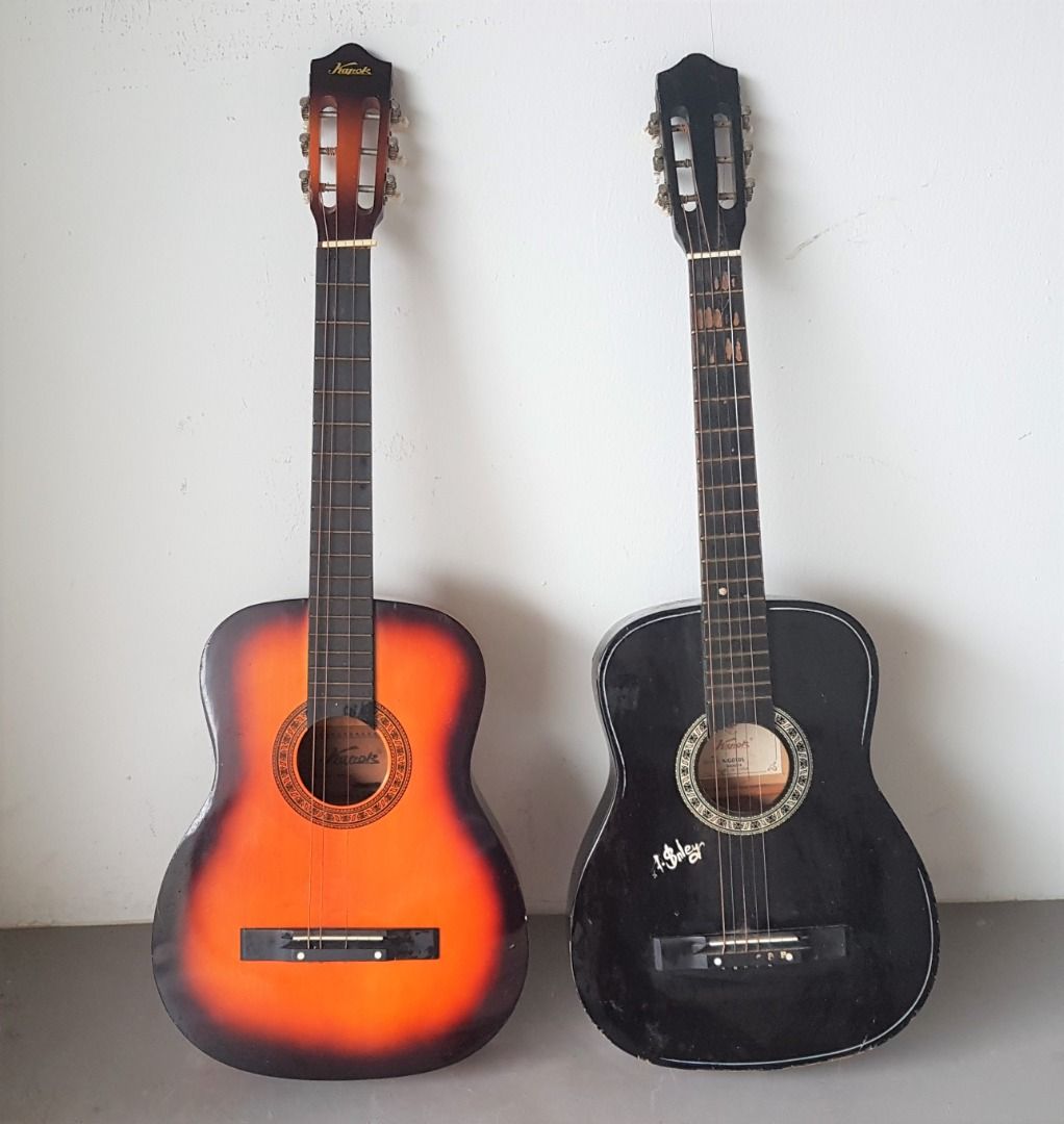2 Kapok Guitars, Both for $20, Full Size 38 inches long, Versatile ...
