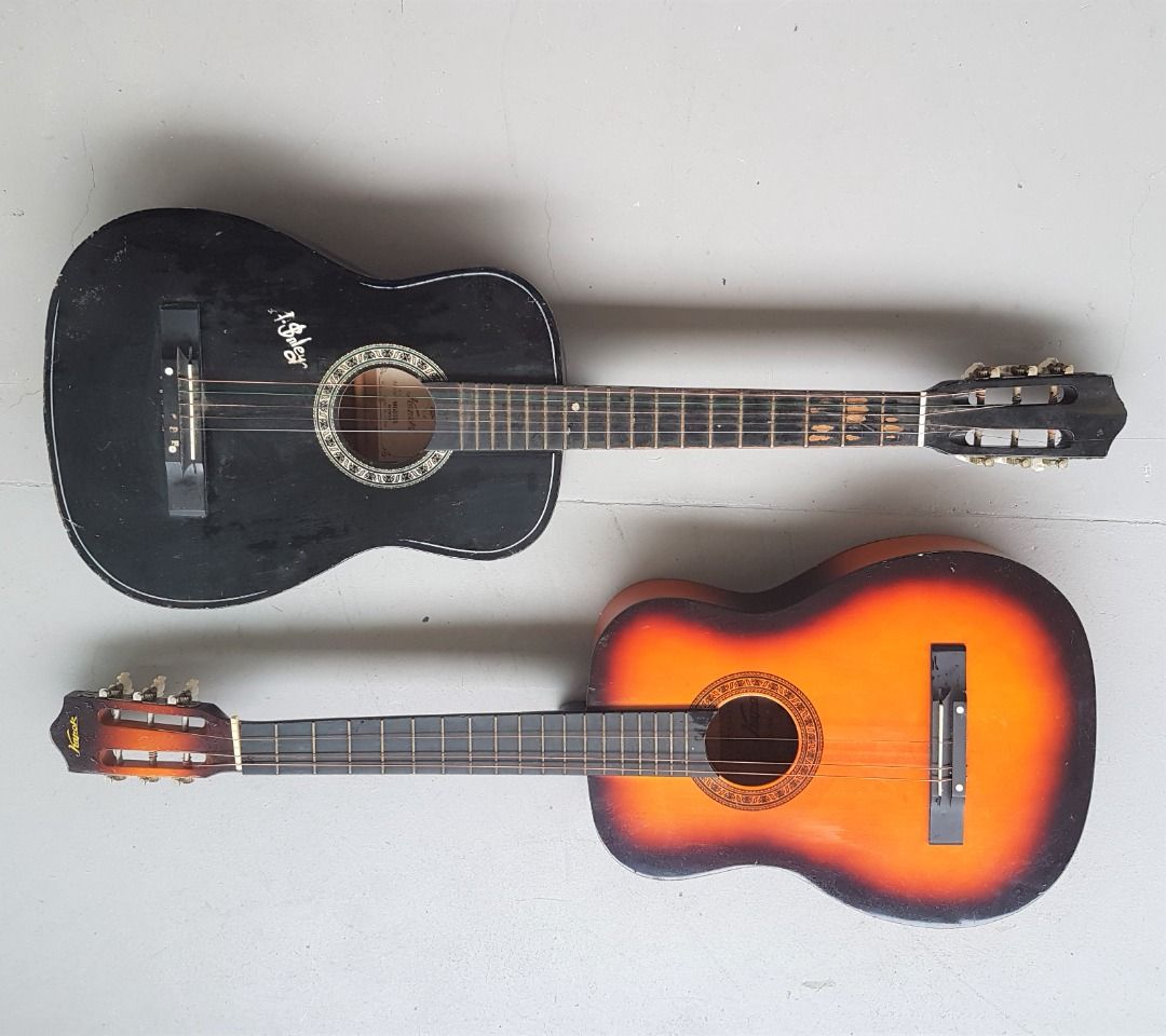 2 Kapok Guitars, Both for $20, Full Size 38 inches long, Versatile ...