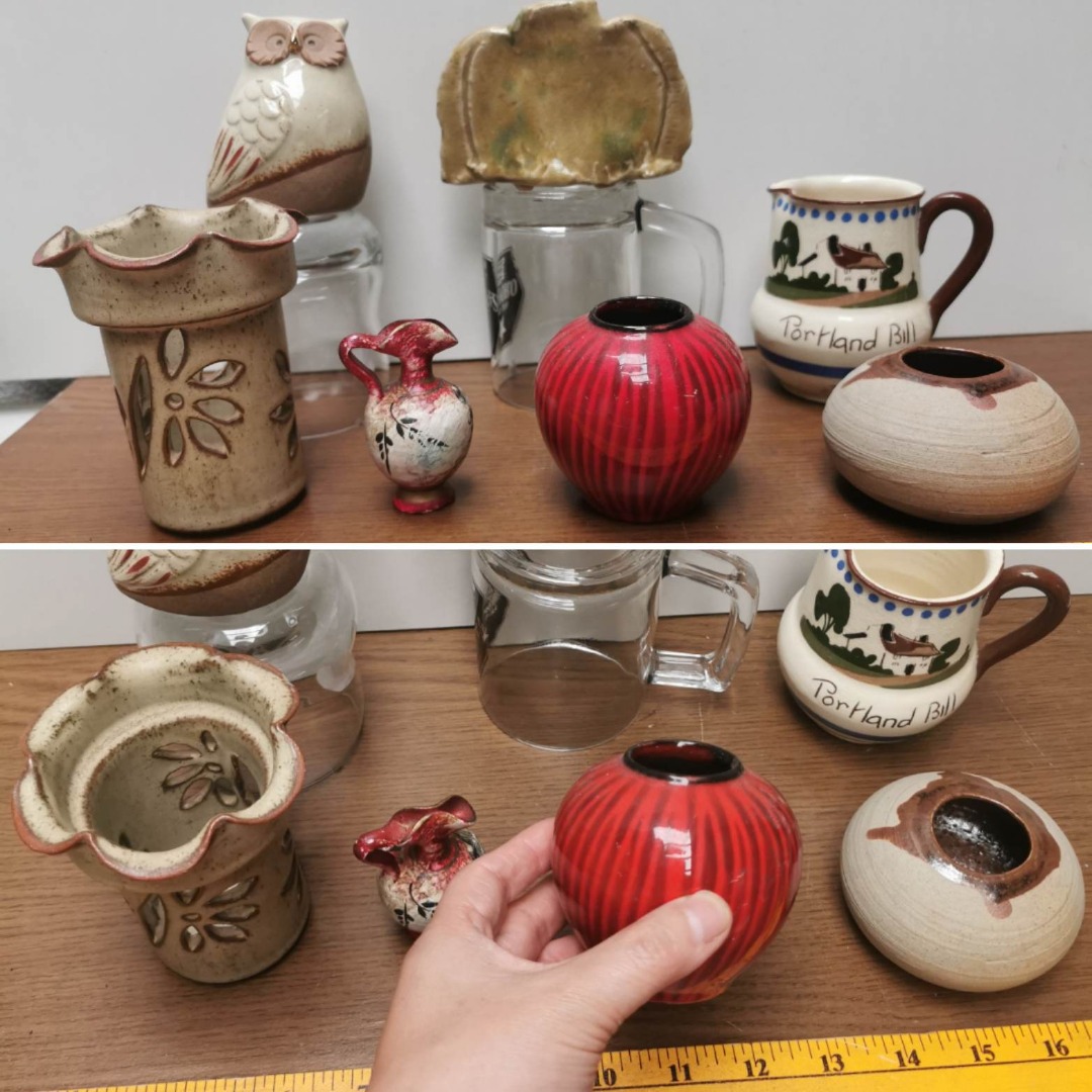 7 Pcs Take-All Assorted Decorative Stoneware & Ceramics (UK Surplus), Furniture & Home Living ...