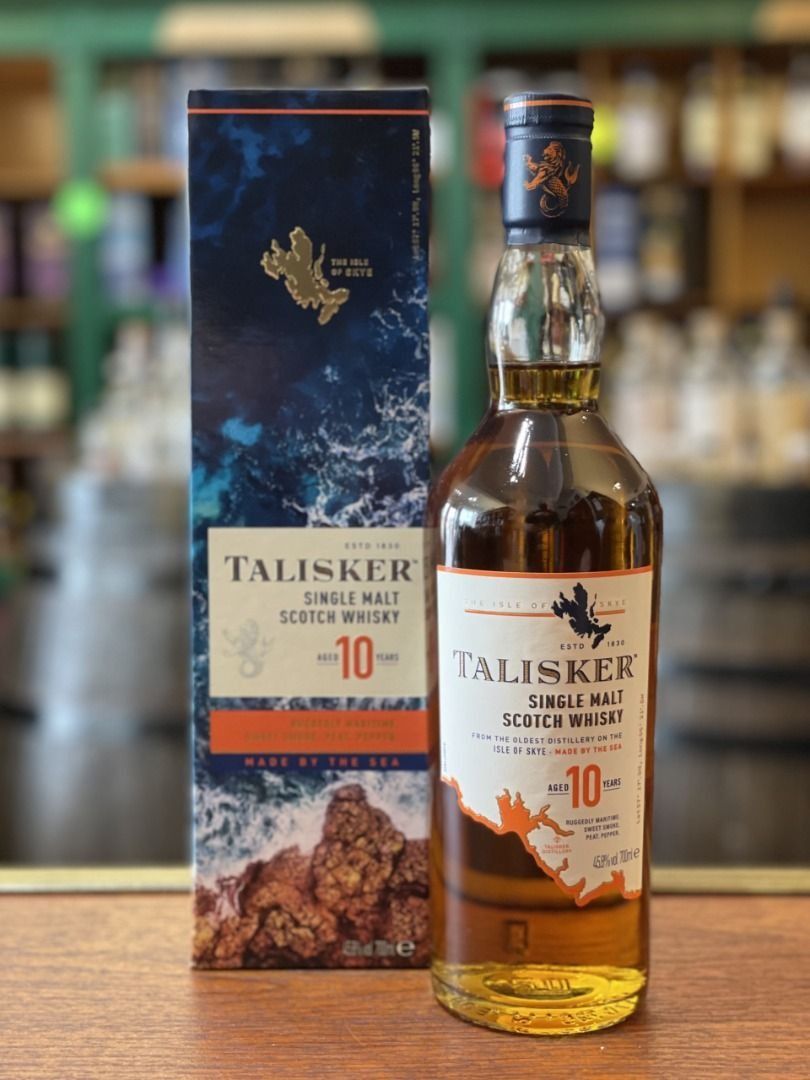 香港 行貨 Talisker 10 Years Old Single Malt Scotch Whisky 700ml abv 45.8% ...