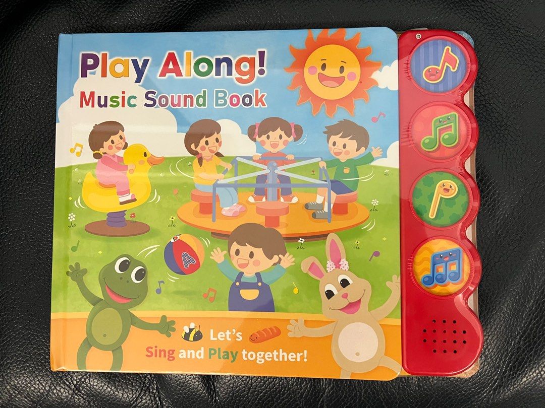 全新 DWE 迪士尼美語世界 Play Along 發聲書 music book, 兒童＆孕婦用品, 嬰兒玩具 - Carousell