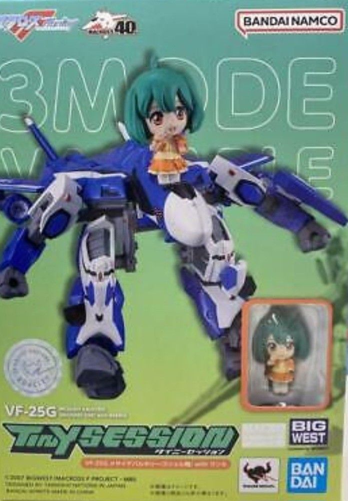 日版 Macross TINY SESSION VF-25G MESSIAH VALKYRIE ALTO USE with Ranka Action Figure 超時空要塞, 興趣及遊戲 ...