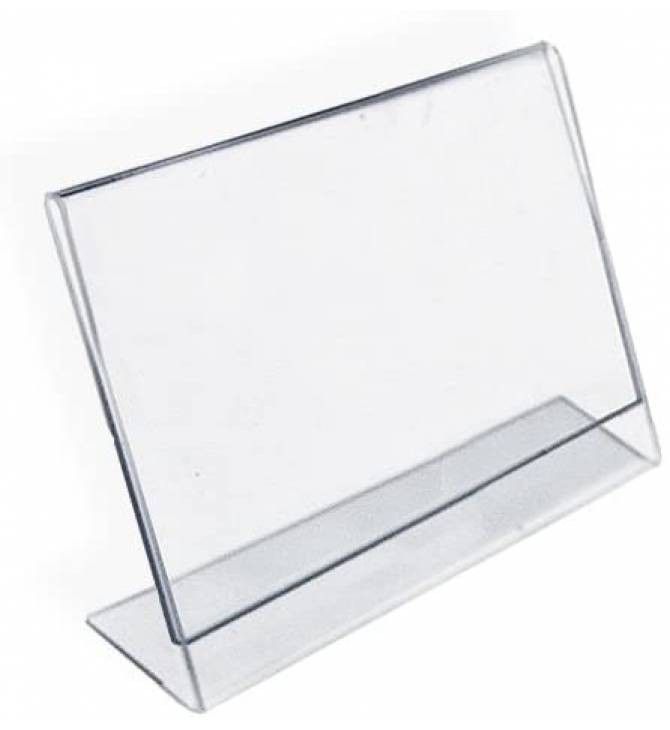 Acrylic name card stand product stand acylic price tag stand holder ...