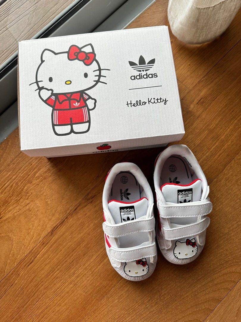 Adidas xHello Kitty Kid Shoes, Babies & Kids, Babies & Kids Fashion on ...