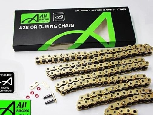 Aji Racing Sprocket O-RING Chain 428 H 132L O - RING ORING OR Chain ...