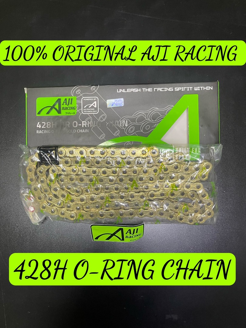 Aji Racing Sprocket O-RING Chain 428 H 132L O - RING ORING OR Chain ...