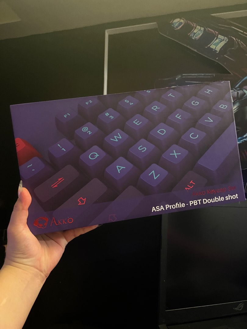 Akko Neon Keycaps, Computers & Tech, Parts & Accessories, Computer ...
