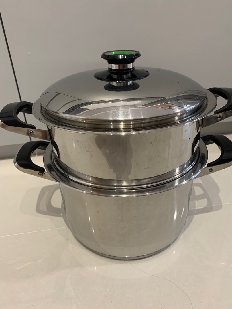 AMC Stainless Steel Pot, Furniture & Home Living, Kitchenware ...