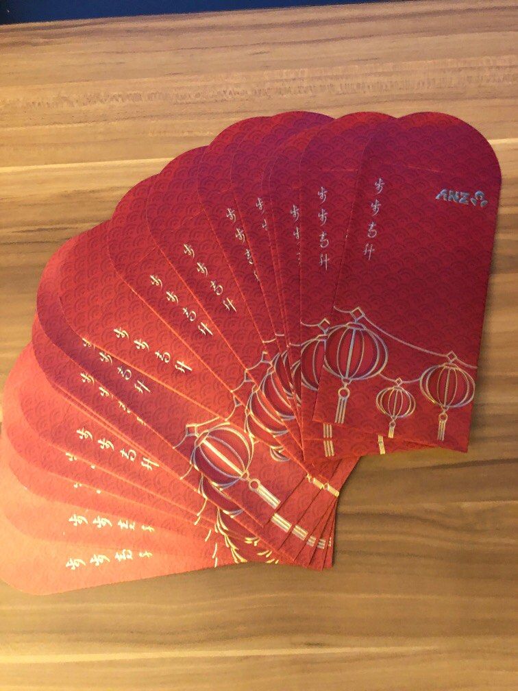 ANZ red packets (19 pieces), Everything Else on Carousell