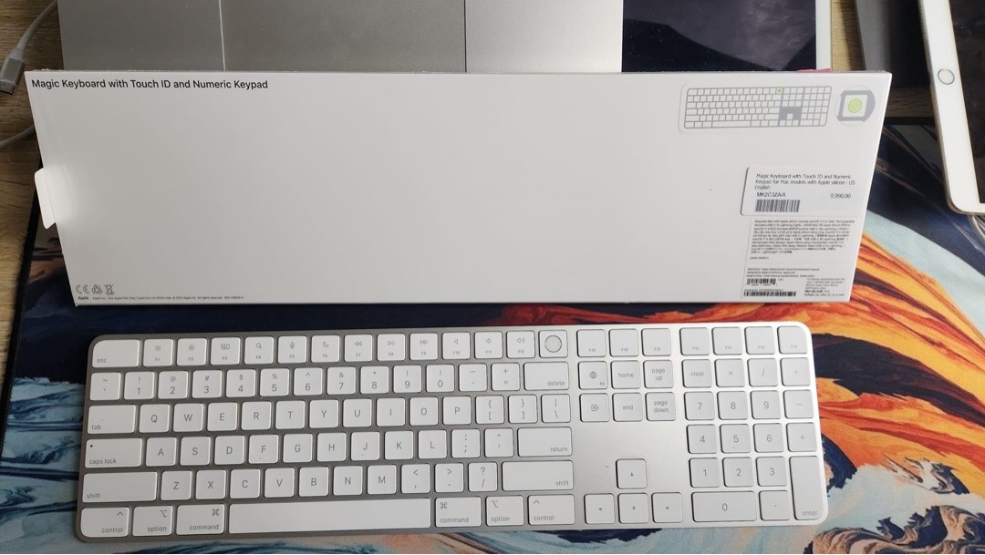 Apple Magic Keyboard With Touch Id And Numeric Keypad Computers And Tech