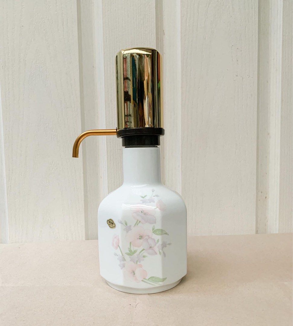 Arita Waterphone Dutch Ship Pitcher Pump Dispenser/Hizen Ware Ceramic ...