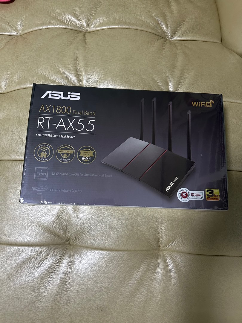 Asus RT-AX55 Router, Computers & Tech, Parts & Accessories, Networking ...