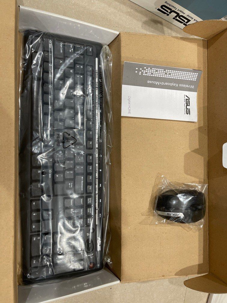Asus wireless keyboard + mouse, Computers & Tech, Parts & Accessories, Computer Keyboard on ...