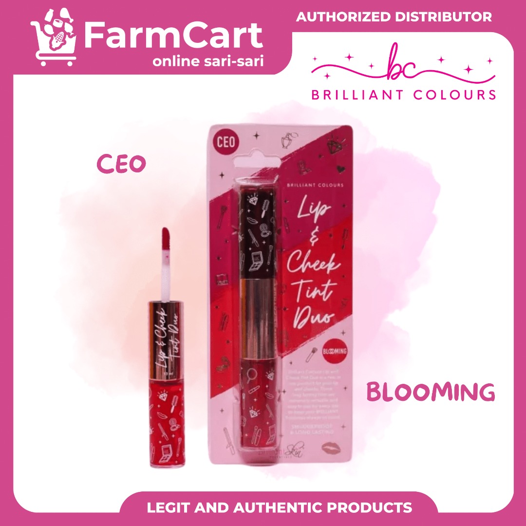 Authentic Brilliant Colours Lip & Cheek Tint Duo | CEO and Blooming ...