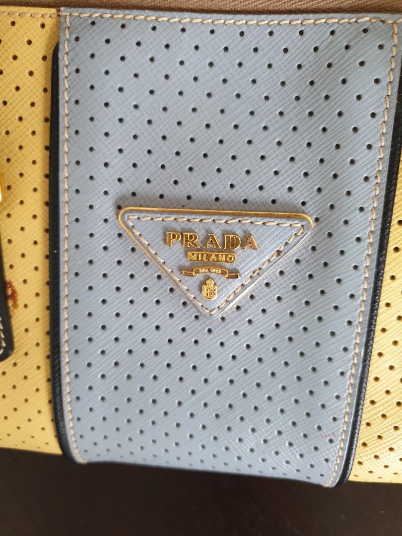 Authentic Prada Full Leather Papillon Bag, Luxury, Bags & Wallets on ...