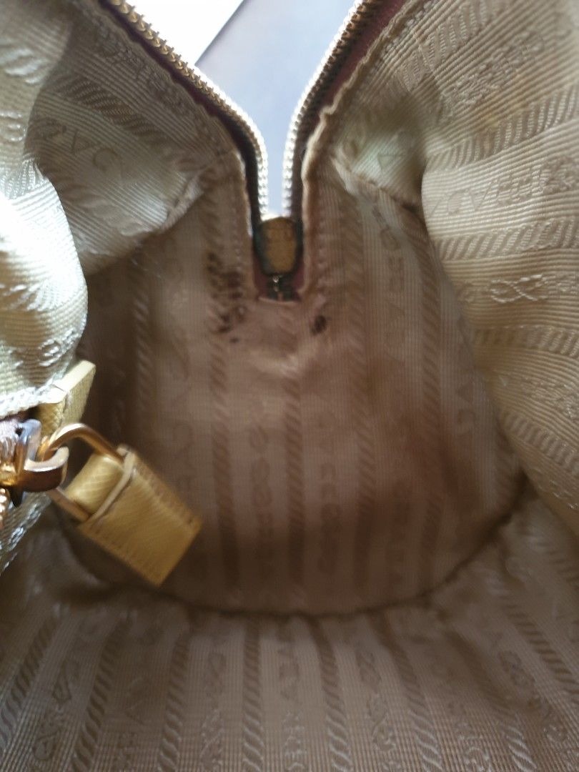 Authentic Prada Full Leather Papillon Bag, Luxury, Bags & Wallets on ...