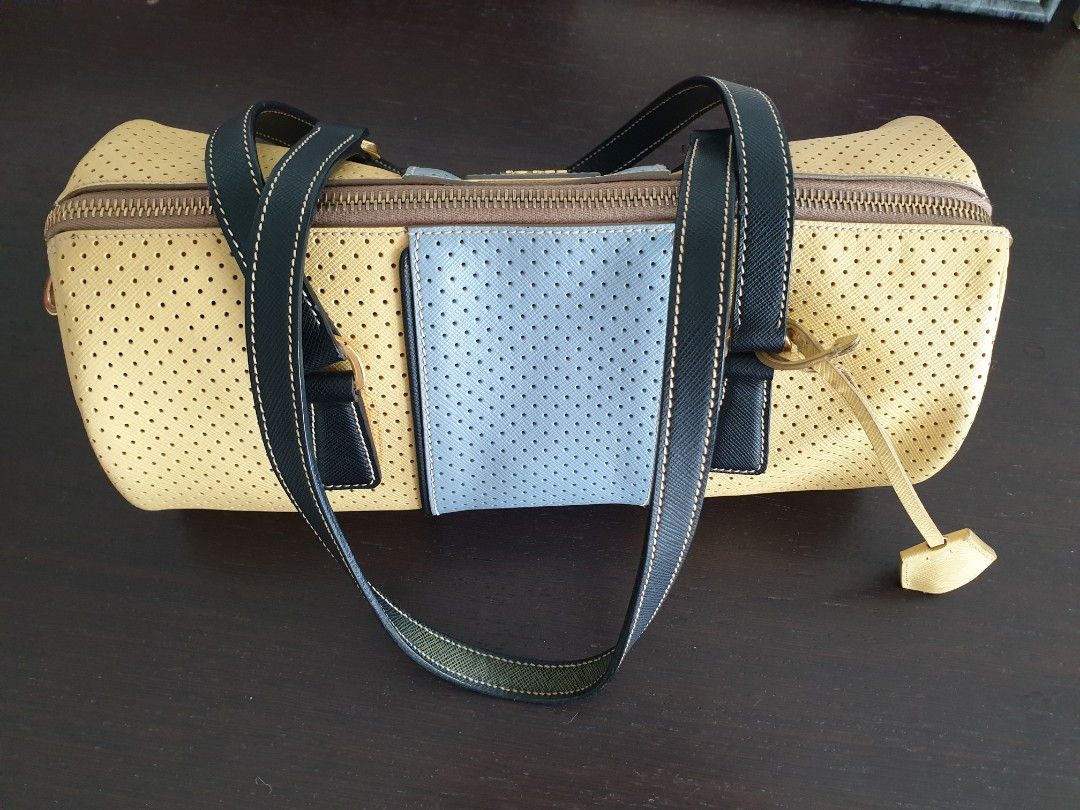 Authentic Prada Full Leather Papillon Bag, Luxury, Bags & Wallets on ...