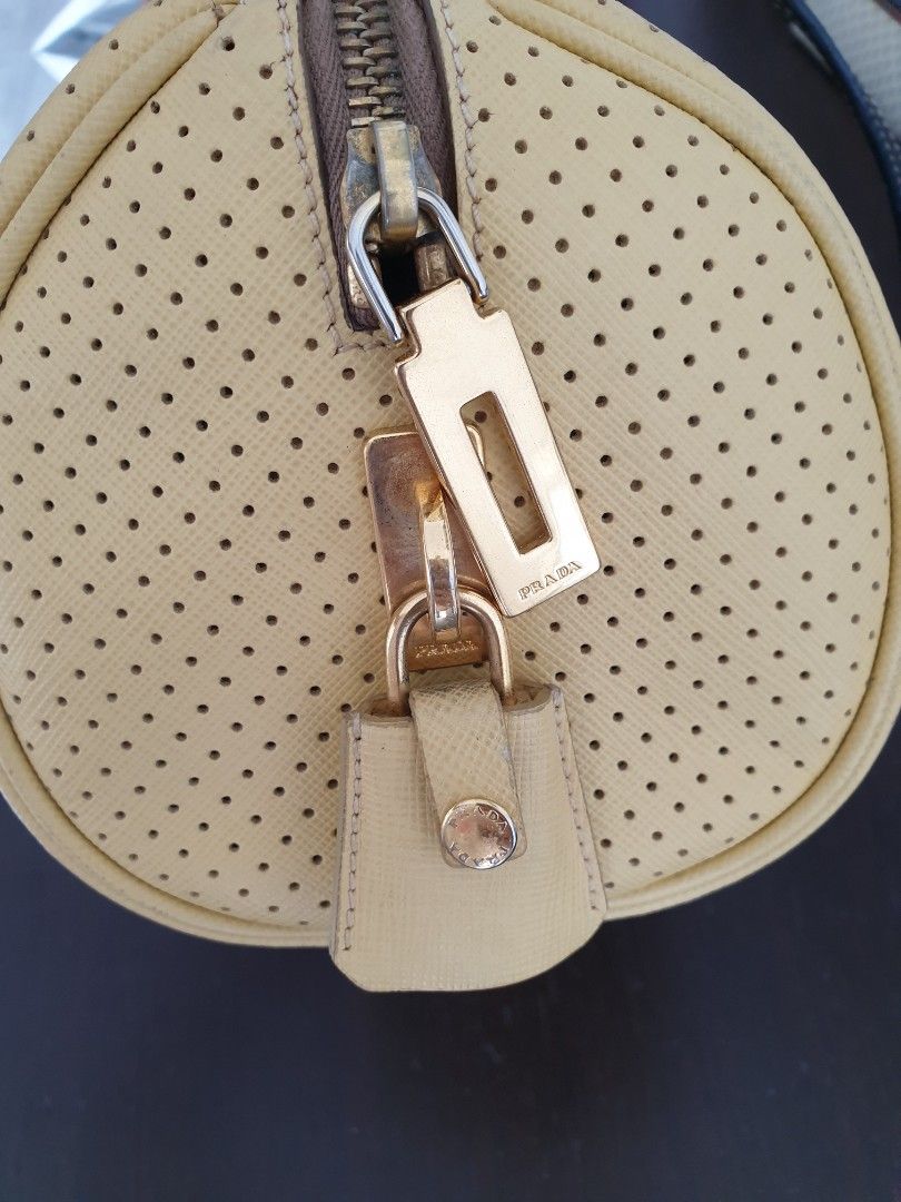 Authentic Prada Full Leather Papillon Bag, Luxury, Bags & Wallets on ...