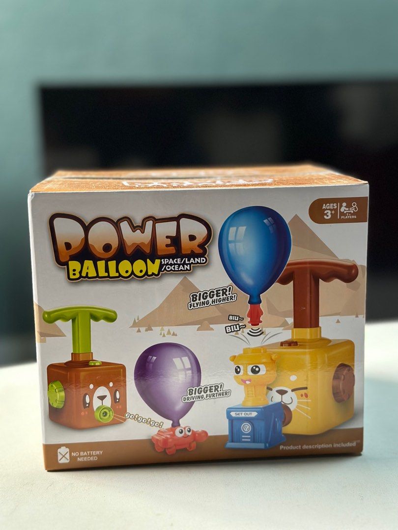 Balloon Pump | Power Balloon, Hobbies & Toys, Toys & Games on Carousell