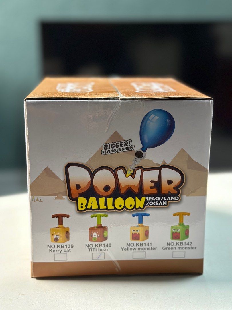 Balloon Pump | Power Balloon, Hobbies & Toys, Toys & Games on Carousell