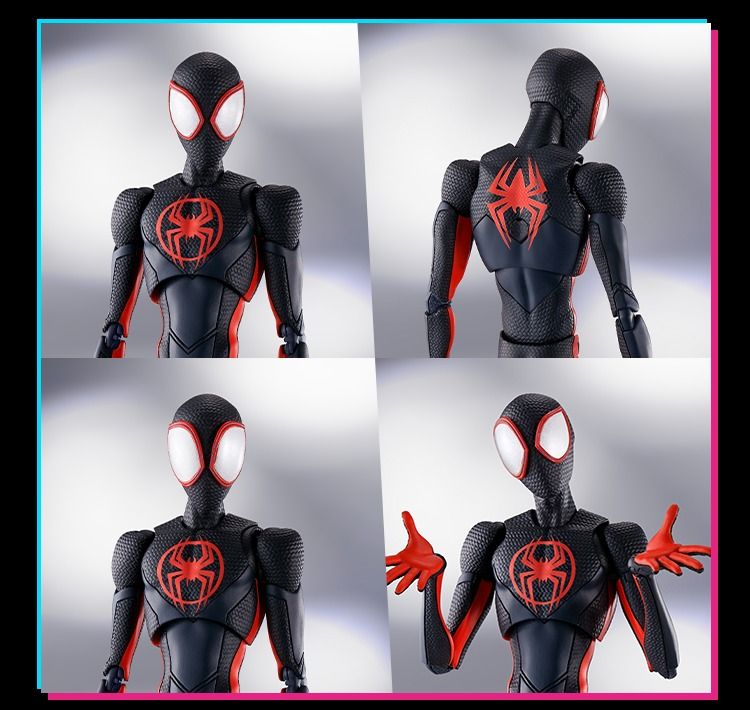 Bandai - S.H.Figuarts - SHF Spiderman Miles Morales - Spider-Man Across ...