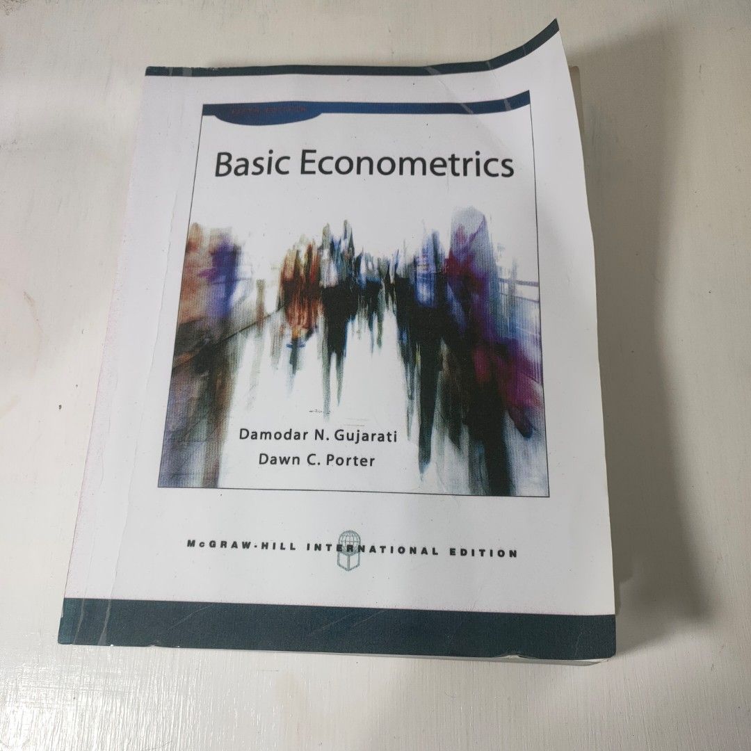 Basic Econometrics By Damodar N Gujarati And Dawn C Porter Hobbies