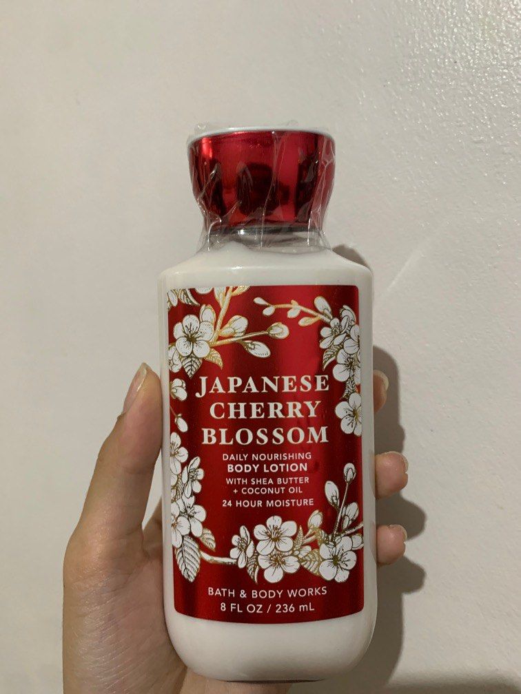 Bath & Body Works Japanese Cherry Blossom Body lotion, Beauty & Personal Care, Bath & Body, Body ...