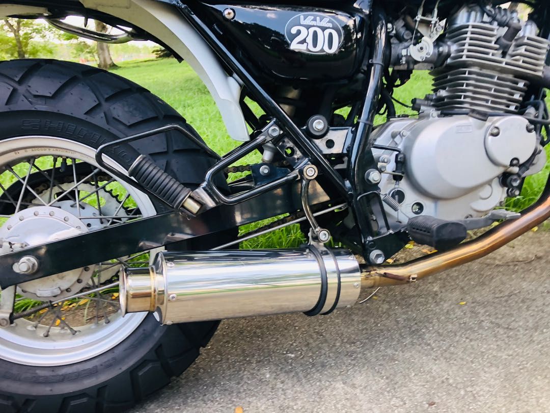 BEAMS exhaust - Vanvan 200, Motorcycles, Motorcycle Accessories on ...