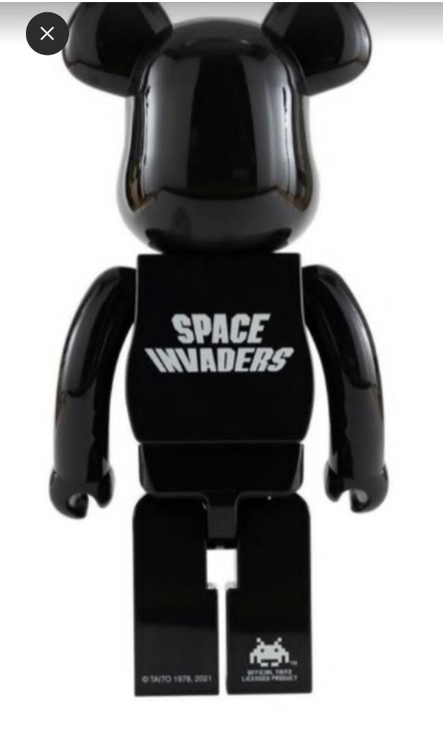 Bearbrick space invader, Hobbies & Toys, Toys & Games on Carousell