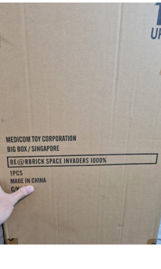 Bearbrick space invader, Hobbies & Toys, Toys & Games on Carousell