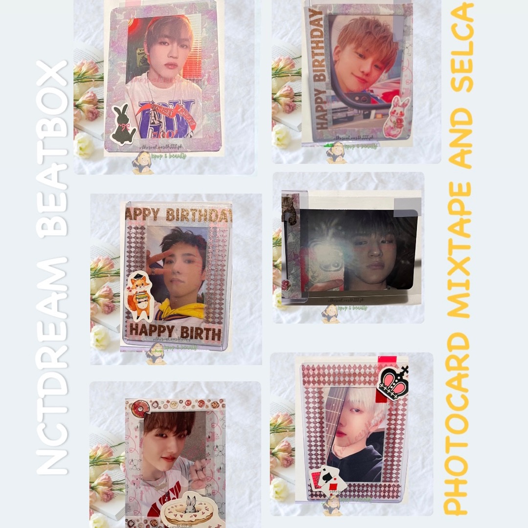 BEATBOX PHOTOCARD SELCA MIXTAPE JAEMIN JENO CHENLE JISUNG RENJUN ...