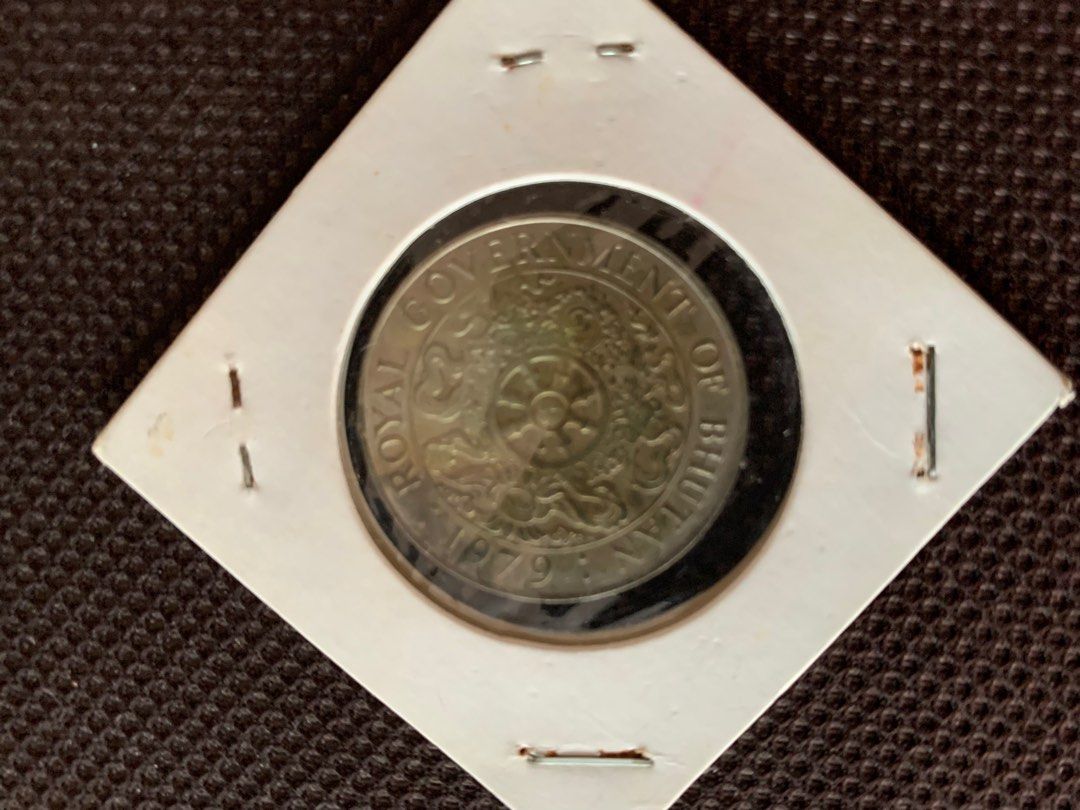 Bhutan 1979 one Ngultrum used coin, Hobbies & Toys, Memorabilia ...