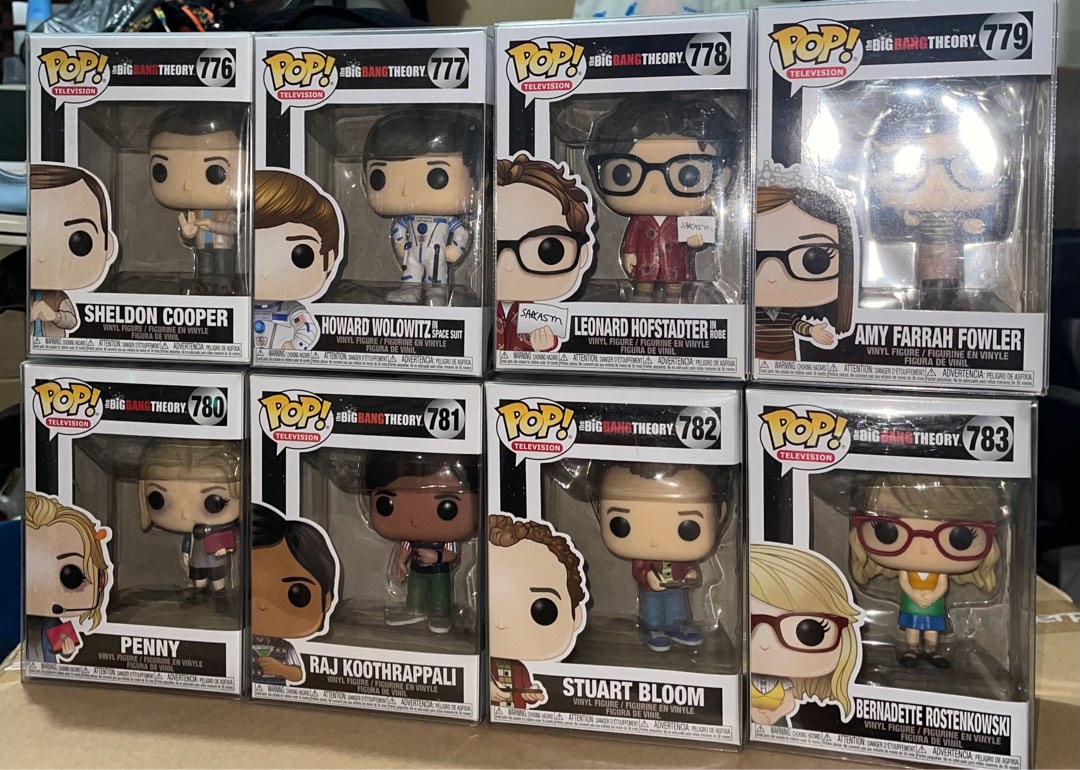 Big Bang Theory Funko Pop Hobbies And Toys Toys And Games On Carousell
