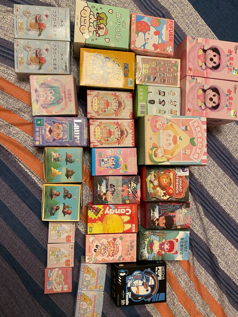 (SALE) Blind boxes assorted designs, Popmart etc. $3 and above, Hobbies ...