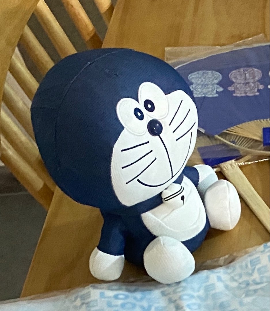 Blue Doraemon Plush Collectible, Hobbies & Toys, Toys & Games on Carousell