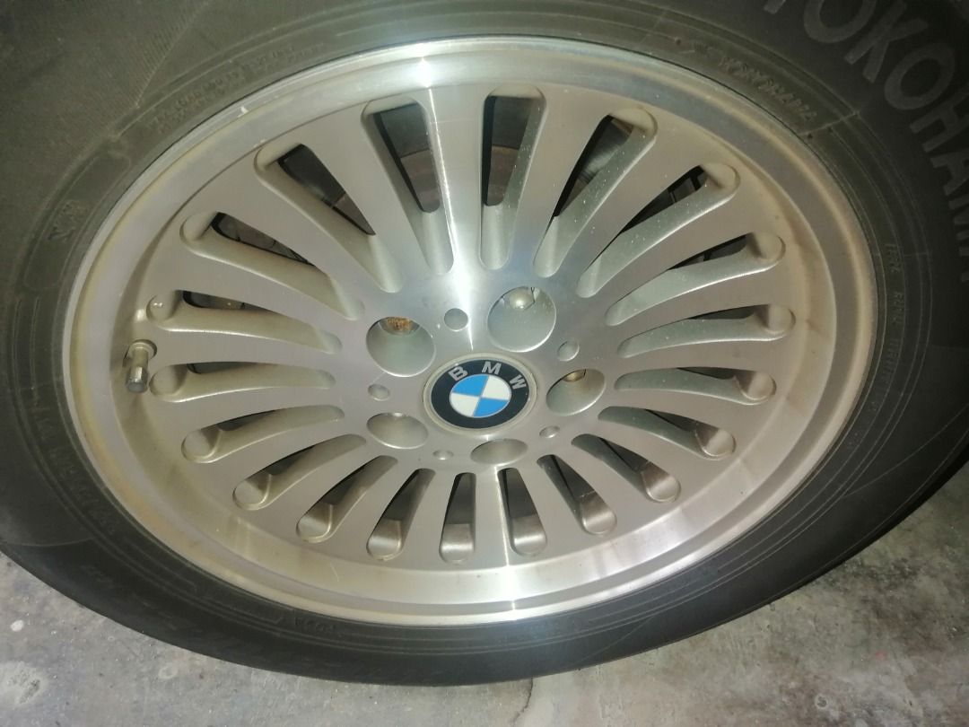 BMW E39 original rims (skimmed), Auto Accessories on Carousell
