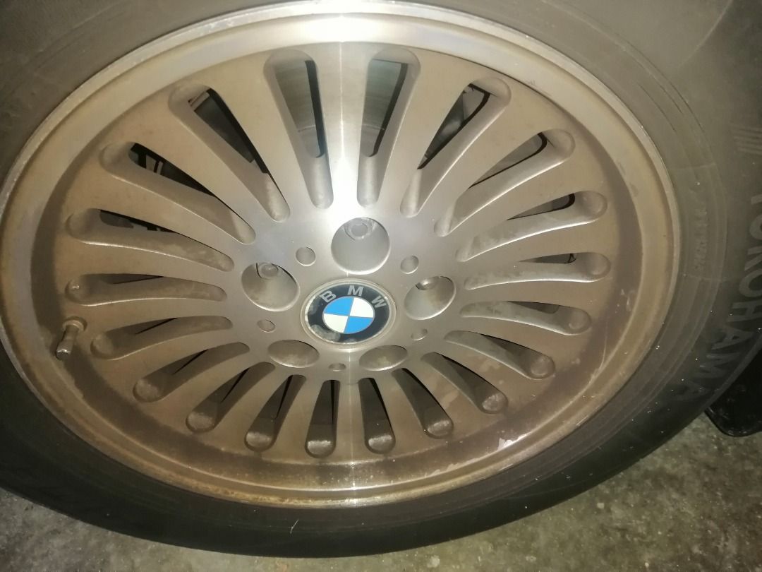 BMW E39 original rims (skimmed), Auto Accessories on Carousell
