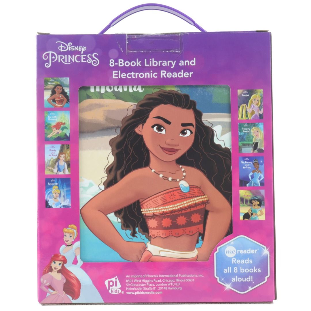 BNIB: Disney Princess Me Reader 8 Books Library and Electronic Reader ...