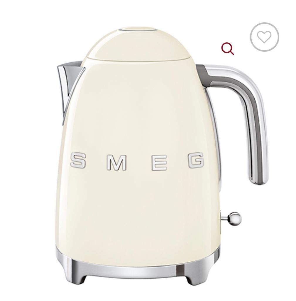 (BNIB) SMEG Breakfast Set (Kettle & Toaster) in cream, Furniture & Home ...