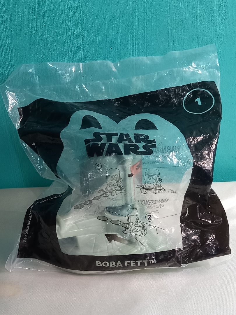 "Boba Fett" Star Wars Mc Donald's 2021 Happy Meal Toy, Hobbies & Toys ...