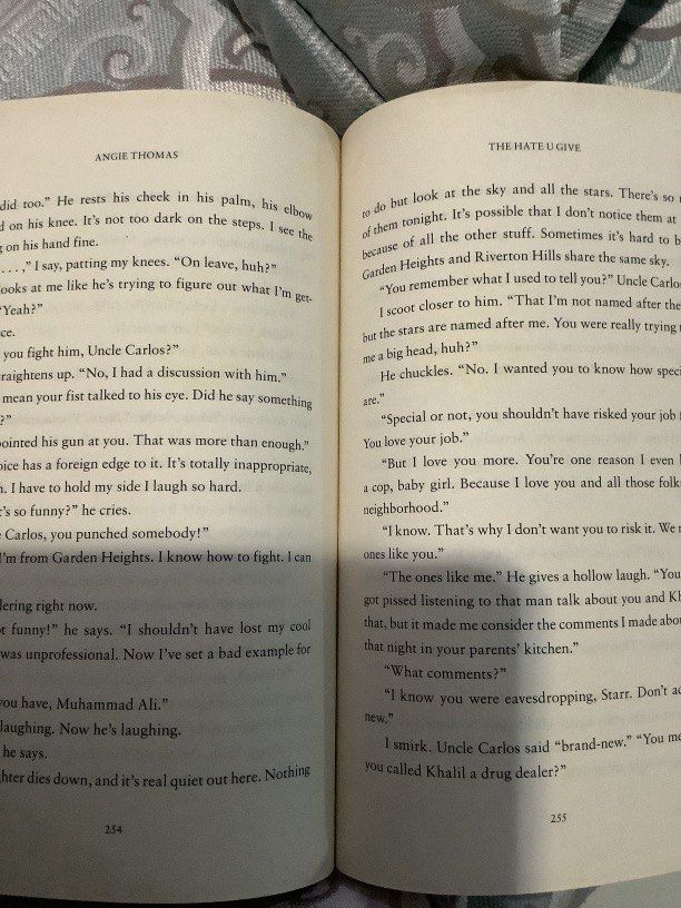 Book - The Hate You Give, Hobbies & Toys, Books & Magazines, Fiction ...