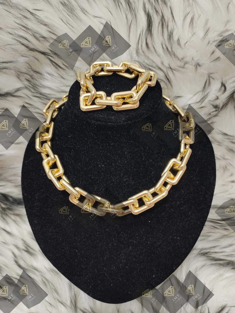 Bottega Link Chain Set, Women's Fashion, Jewelry & Organizers ...