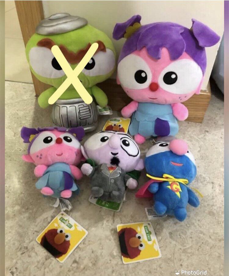 Brand new BN suntoy Sesame Street grover abby count, Hobbies & Toys ...