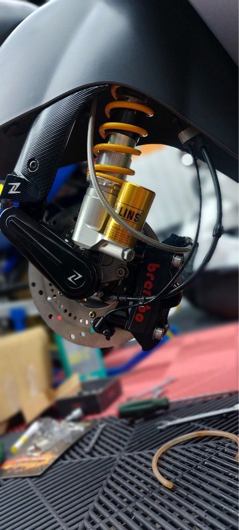 Brembo and ohlins vespa, Motorbikes, Motorbike Parts & Accessories ...